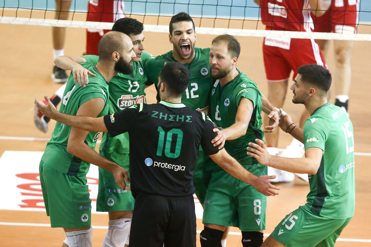 ΘΕΡΜΑ ΣΥΓΧΑΡΗΤΗΡΙΑ ΣΤΗΝ ΟΜΑΔΑ ΒΟΛΕΪ! | PANATHINAIKOS FC OFFICIAL WEB SITE