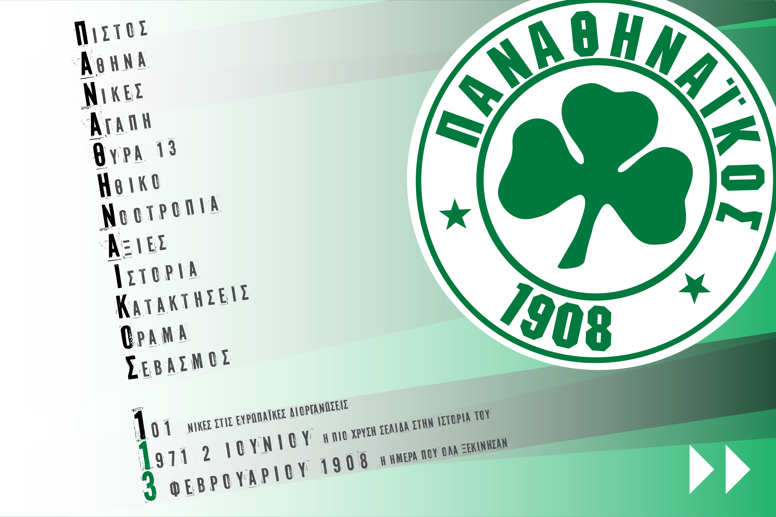 ΧΡΟΝΙΑ ΠΟΛΛΑ ΠΑΝΑΘΗΝΑΪΚΕ! | PANATHINAIKOS FC OFFICIAL WEB SITE