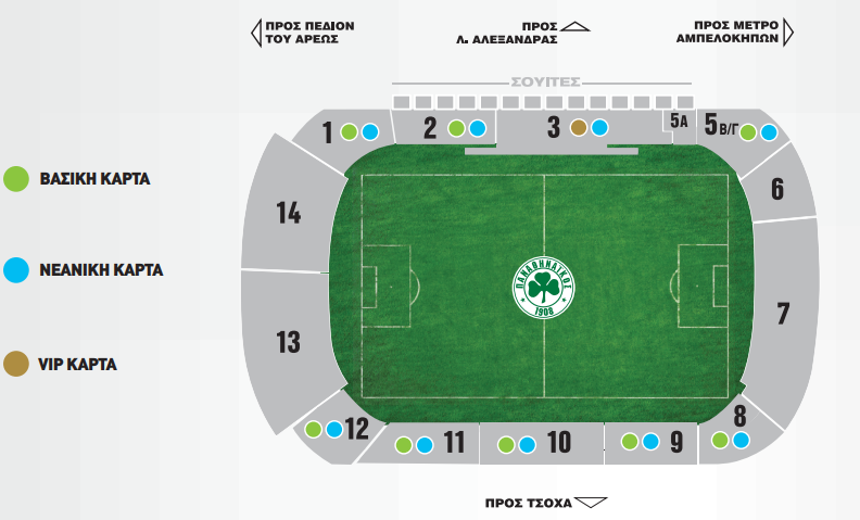 ΡΑΝΤΕΒΟΥ ΣΤΟ ΓΗΠΕΔΟ: ΚΑΡΤΕΣ ΔΙΑΡΚΕΙΑΣ ΠΑΝΑΘΗΝΑΪΚΟΥ 2021-22 ...