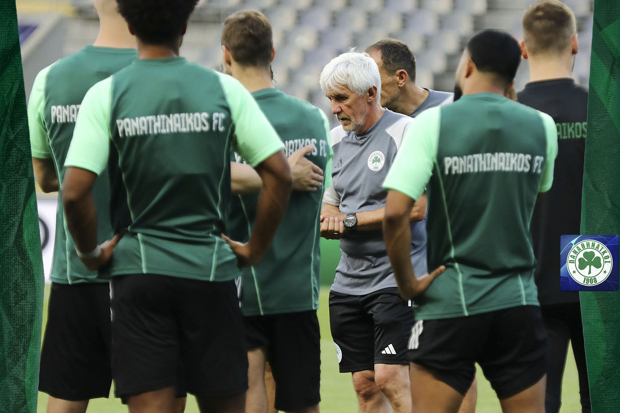 ΠΡΟΠΟΝΗΣΗ ΣΤΟ ΓΗΠΕΔΟ ΤΗΣ ΜΠΡΑΓΚΑ | PANATHINAIKOS FC OFFICIAL WEB SITE