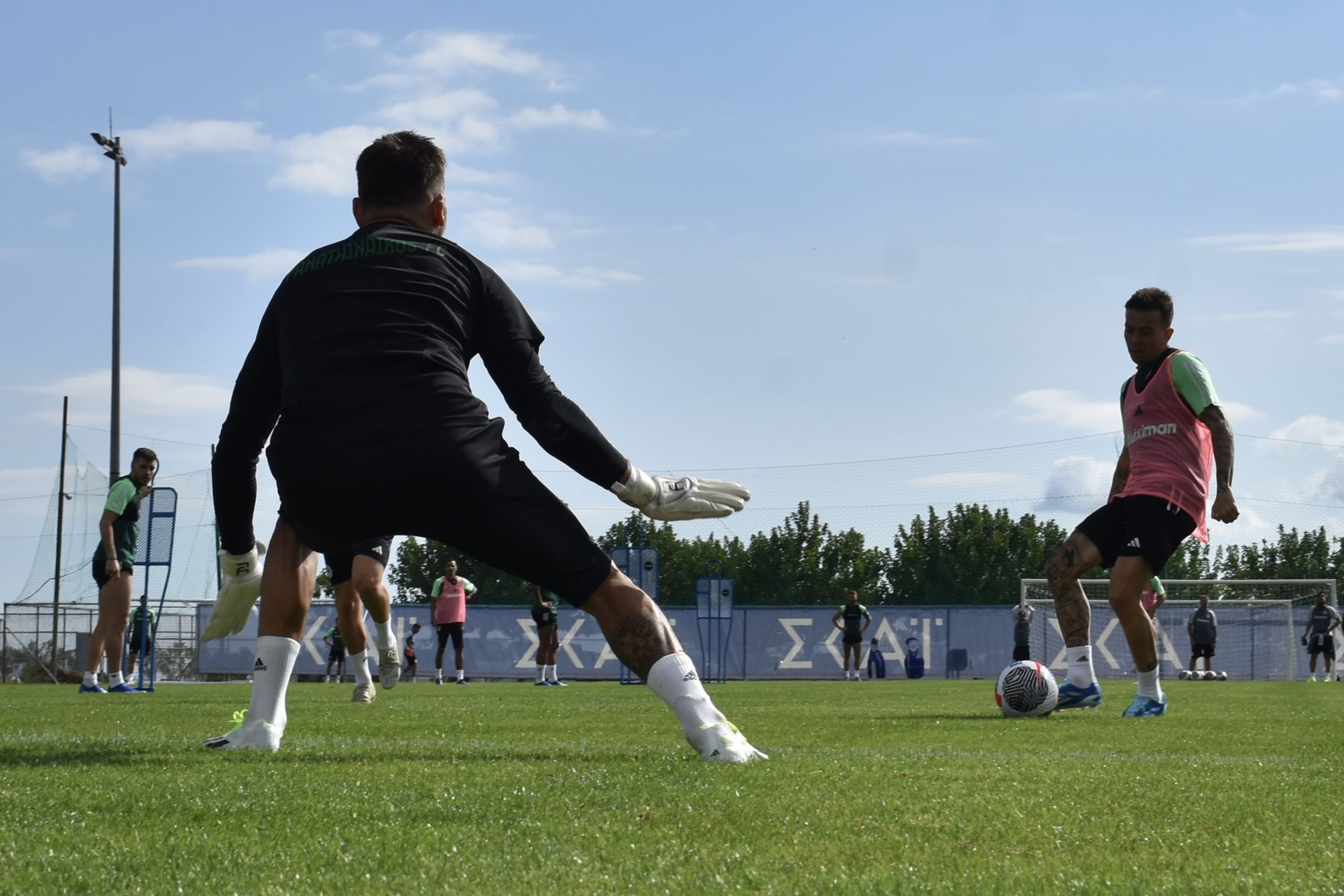 ΕΞΑΣΚΗΣΗ ΣΤΑ ΤΕΛΕΙΩΜΑΤΑ | PANATHINAIKOS FC OFFICIAL WEB SITE