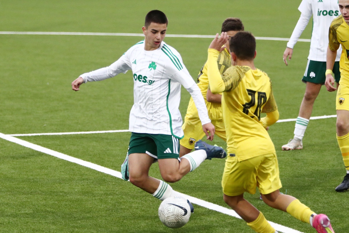 ΙΣΟΠΑΛΟ ΤΟ ΝΤΕΡΜΠΙ ΤΗΣ Κ15 ΜΕ ΤΗΝ ΑΕΚ | PANATHINAIKOS FC OFFICIAL WEB SITE