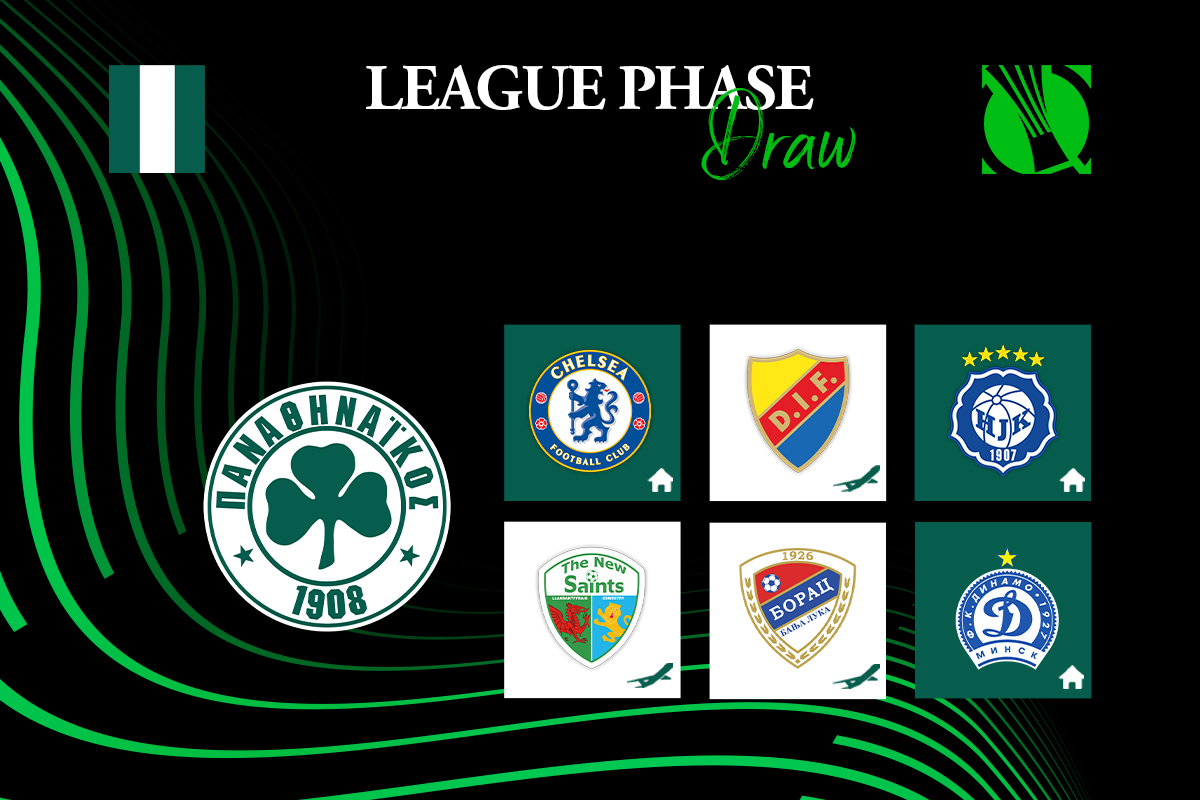 ΟΙ ΑΝΤΙΠΑΛΟΙ ΤΟΥ ΠΑΝΑΘΗΝΑΪΚΟΥ ΣΤΗ LEAGUE PHASE ΤΟΥ CONFERENCE LEAGUE ...