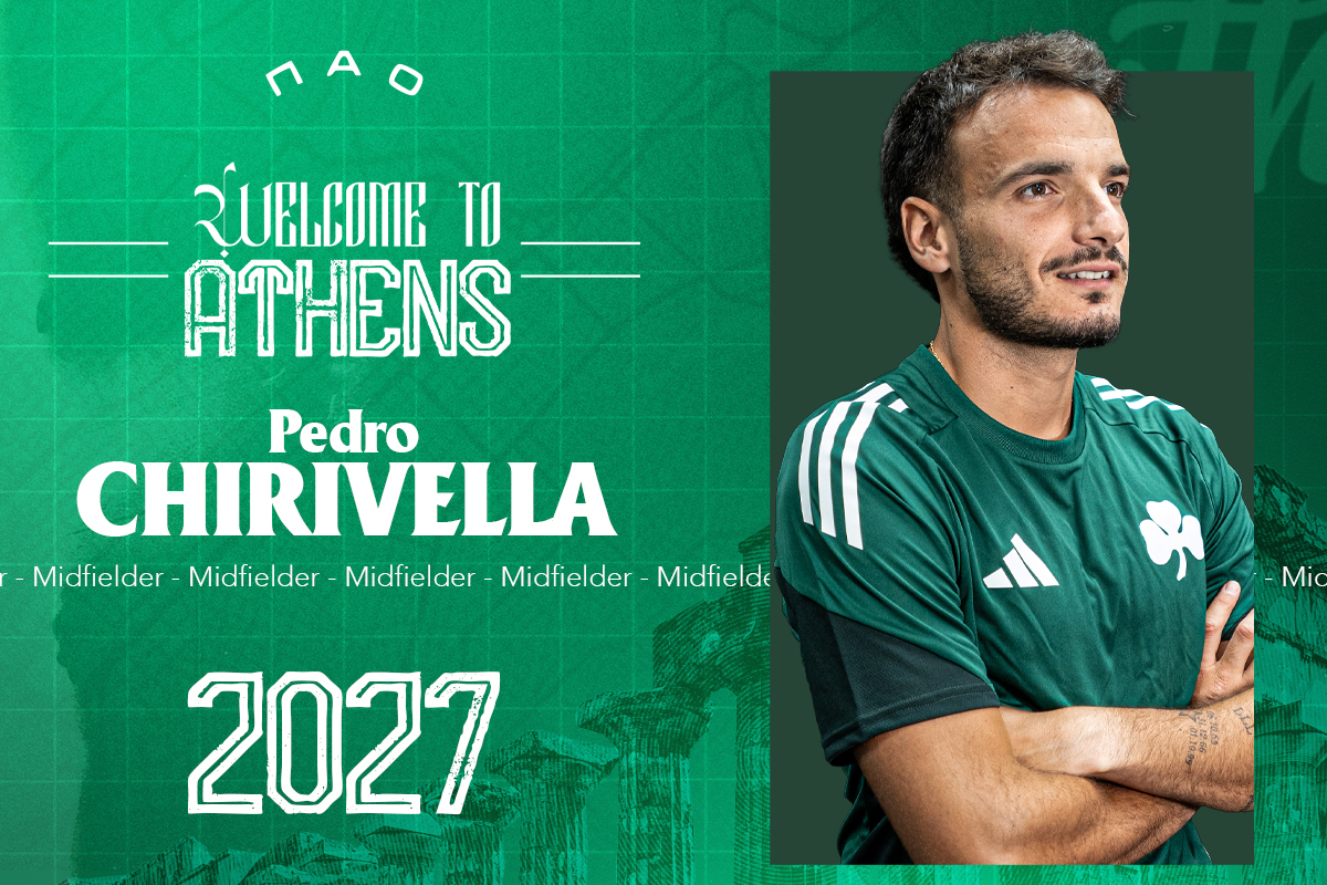 PEDRO CHIRIVELLA JOINS PANATHINAIKOS | PANATHINAIKOS FC OFFICIAL WEB SITE