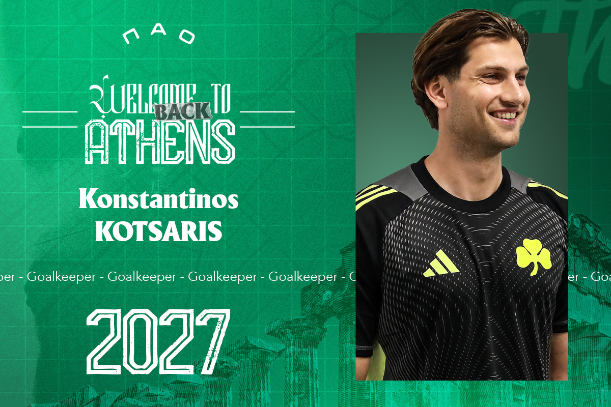 KONSTANTINOS KOTSARIS REGRESA AL PANATHINAIKOS | PANATHINAIKOS FC ...