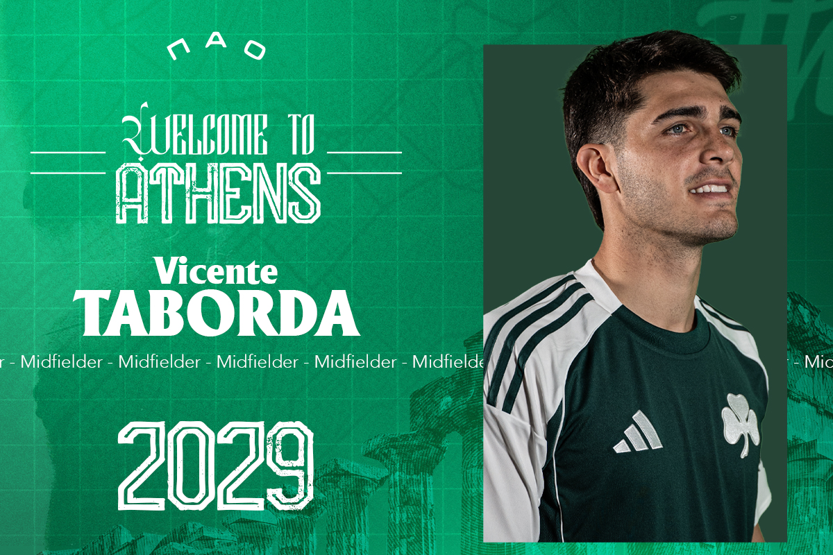 VICENTE TABORDA IS GREEN! | PANATHINAIKOS FC OFFICIAL WEB SITE
